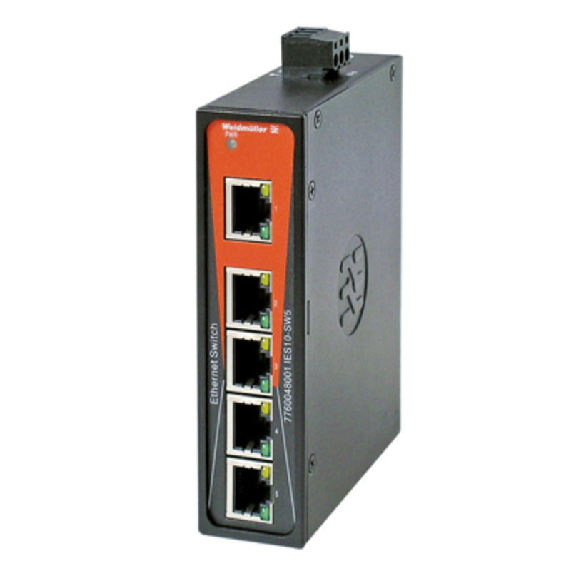 Weidmuller 7760048307 IES101-SW5 Ethernet Switch 5 Port – Synapsys-estore